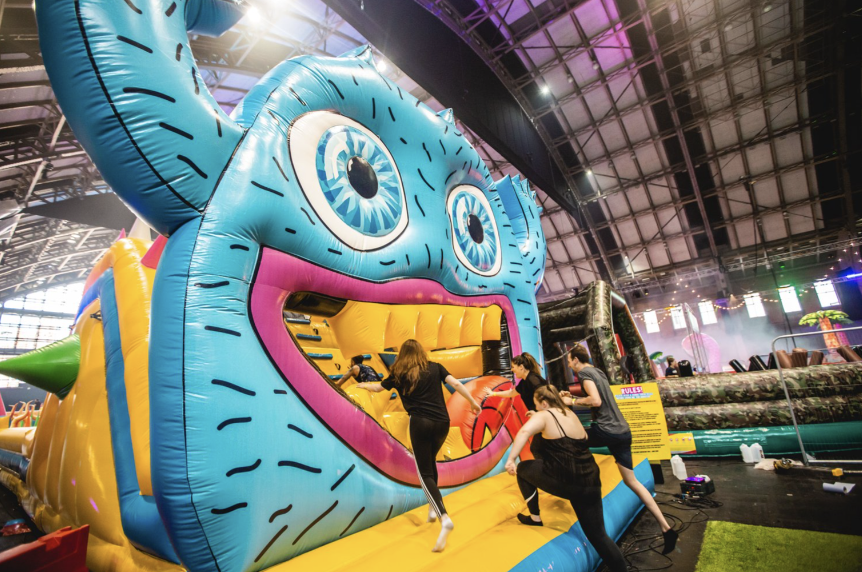 'The world's largest inflatable obstacle course' comes to Coventry this ...